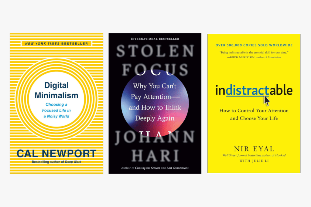 10 Essential Books on Digital Minimalism and Focus